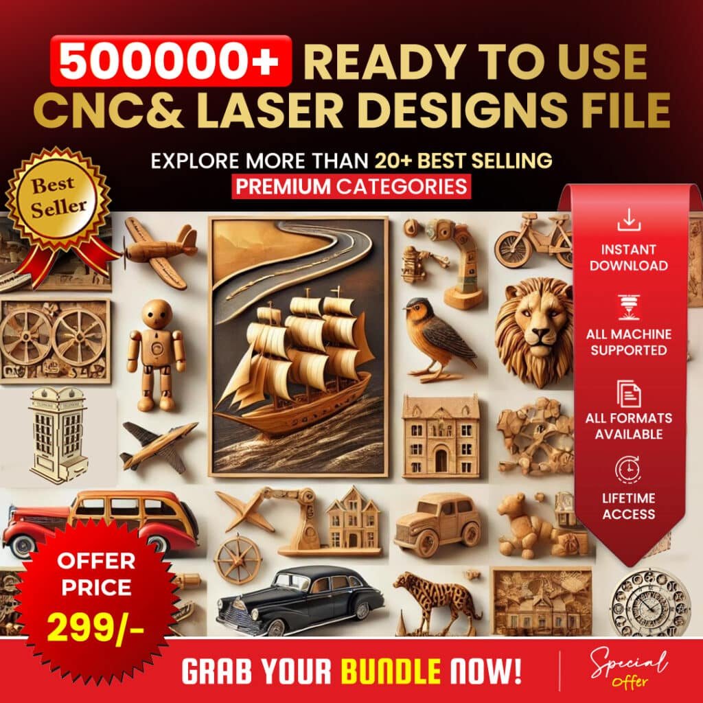 CNC & Laser Designs – Use Bundles